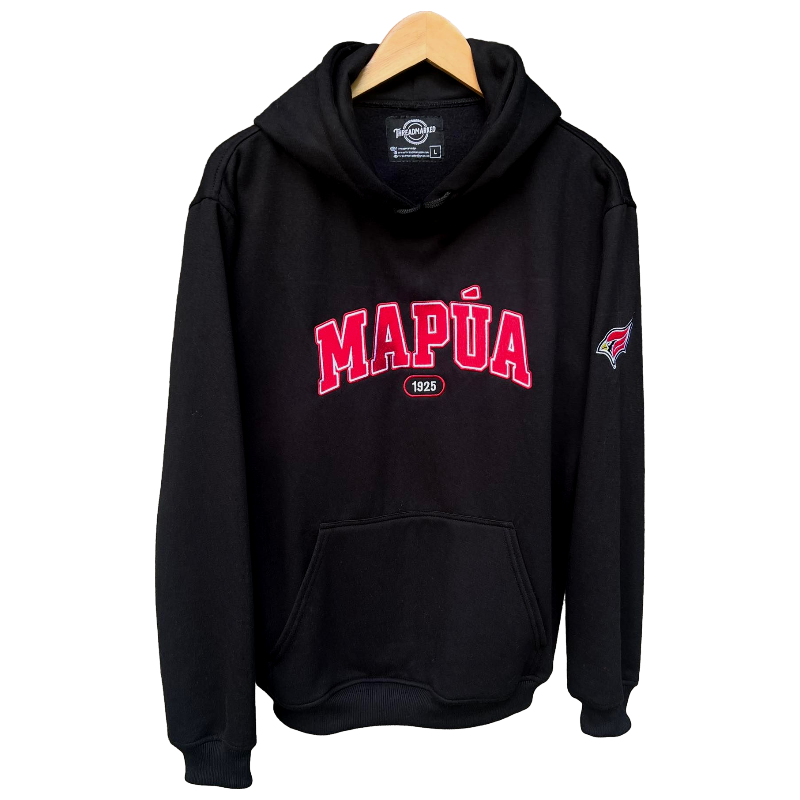 MAPUA 1925 Hoodie - Black – Threadmarkedph